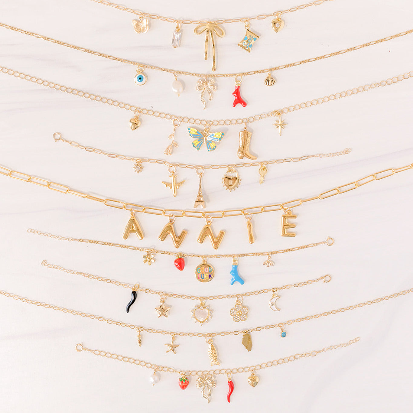 Custom Charm Necklace – adorn512